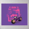 Batwheels™ Bibi - The Batgirl Cycle Poster | Zazzle