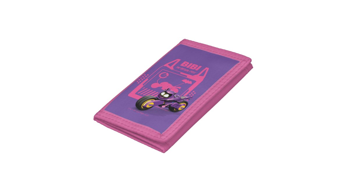 Batwheels™ Bibi - The Batgirl Cycle Trifold Wallet | Zazzle