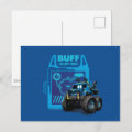 Batwheels™ Buff - The Bat Truck Postcard | Zazzle