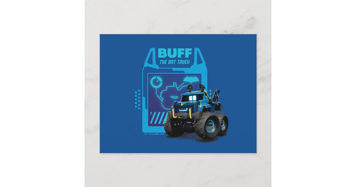 Batwheels™ Buff - The Bat Truck Postcard | Zazzle