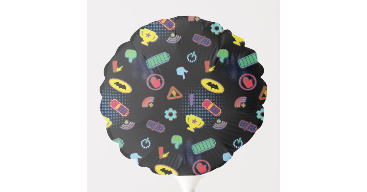 Batwheels™ Vehicle Icon Pattern Balloon | Zazzle