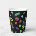 Batwheels™ Vehicle Icon Pattern Paper Cups | Zazzle