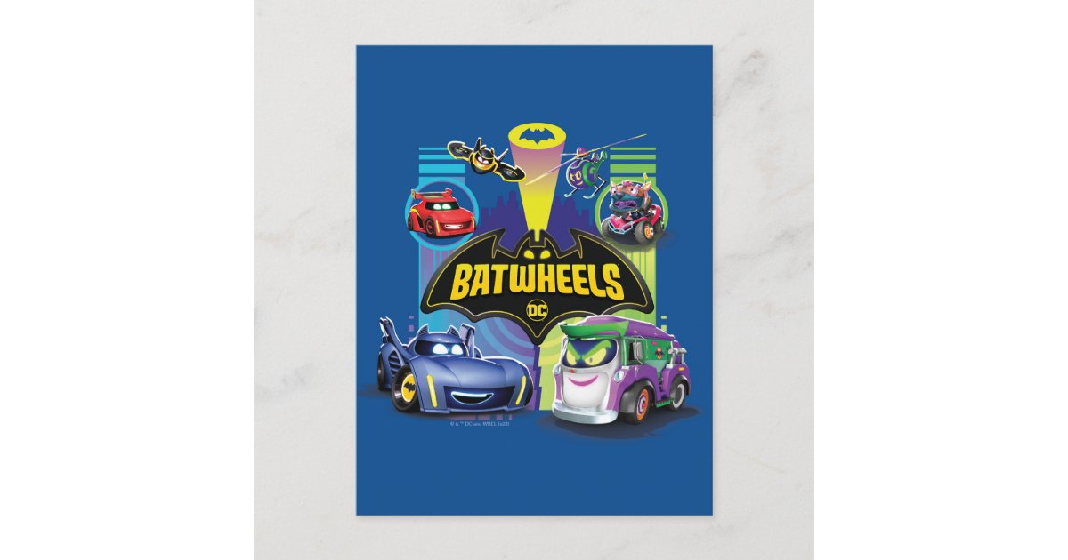 Batwheels™ Vs Legion of Zoom Postcard | Zazzle