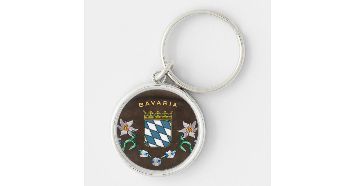 Bavaria Coat of Arms Keychain | Zazzle