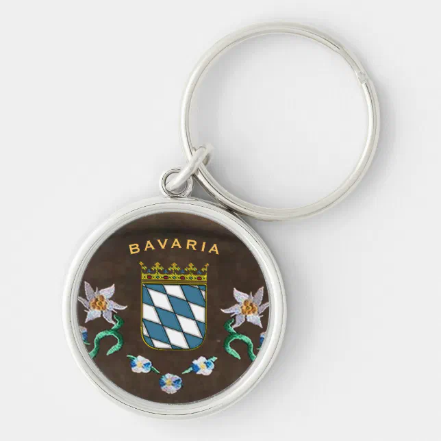 Bavaria Coat of Arms Keychain | Zazzle
