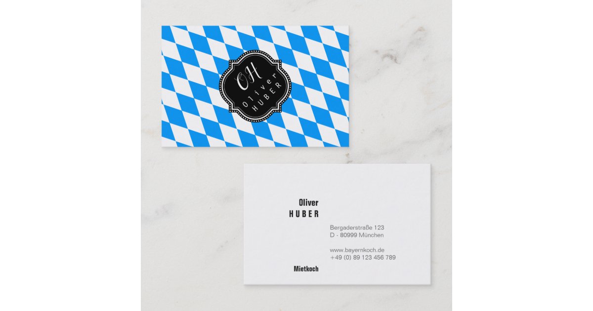 Bavaria Professional: german size Business Card | Zazzle