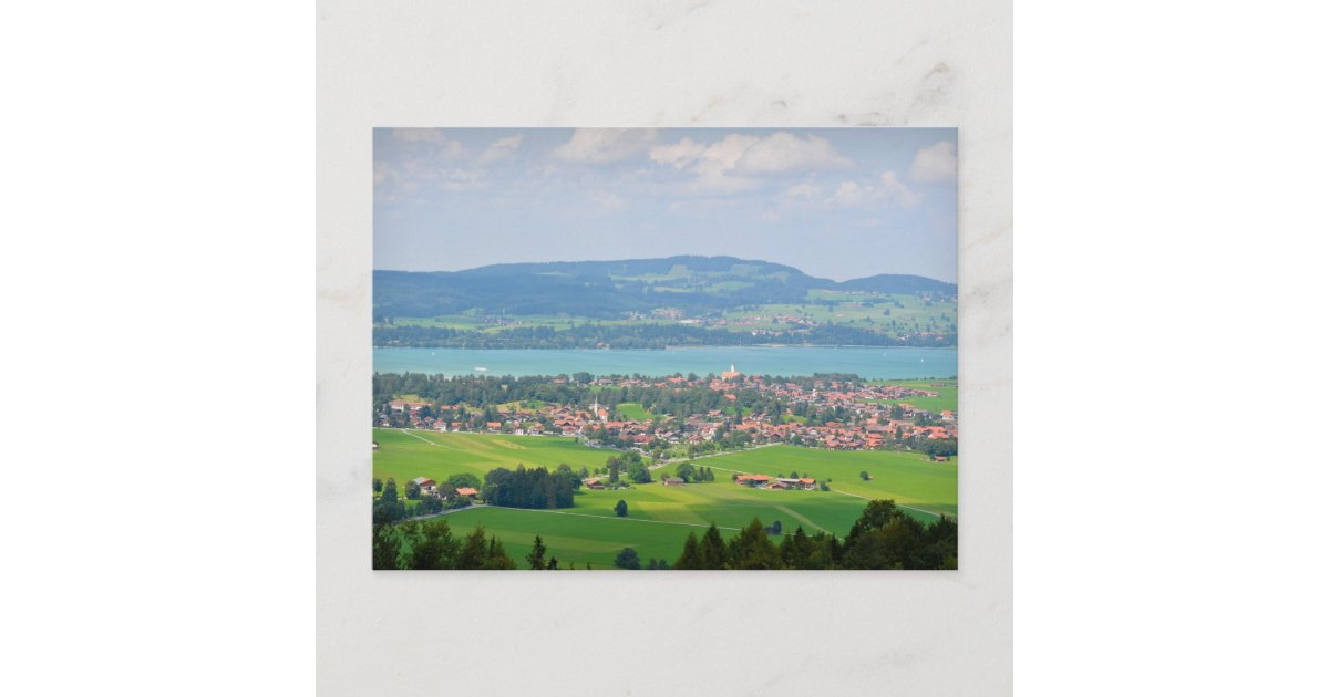 Bavarian Countryside Postcard | Zazzle