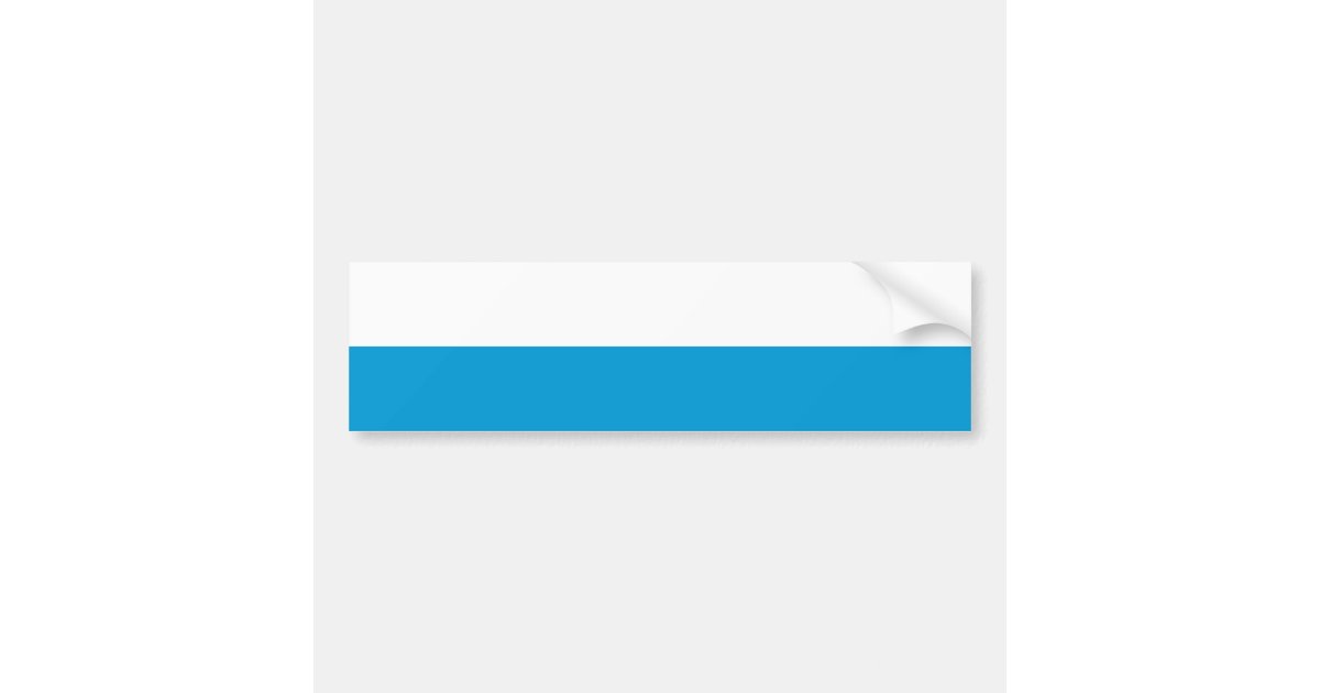 Bavarian Flag Bumper Sticker | Zazzle