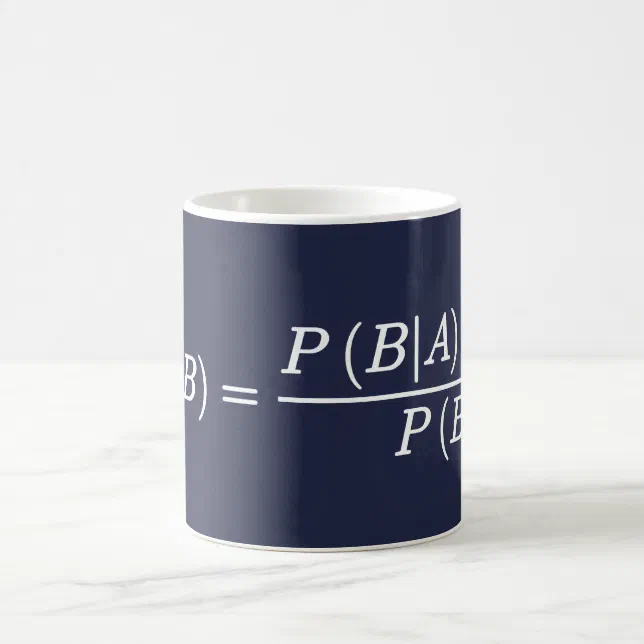 Bayes Theorem Science Mathematical Equation Mug | Zazzle