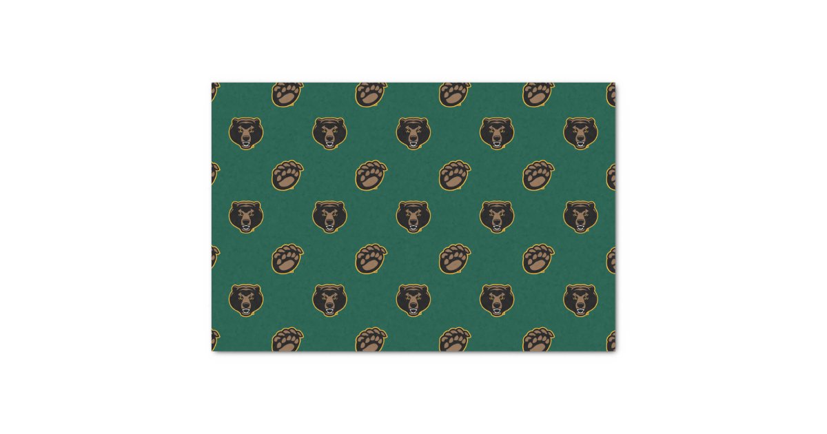 Baylor Bear Paw Tissue Paper | Zazzle