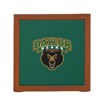 Baylor Bears Wordmark and Logo Desk Organizer | Zazzle