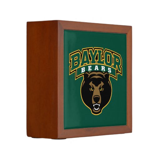 Baylor Bears Wordmark and Logo Desk Organizer | Zazzle