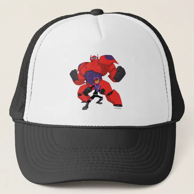Baymax and Hiro Trucker Hat | Zazzle