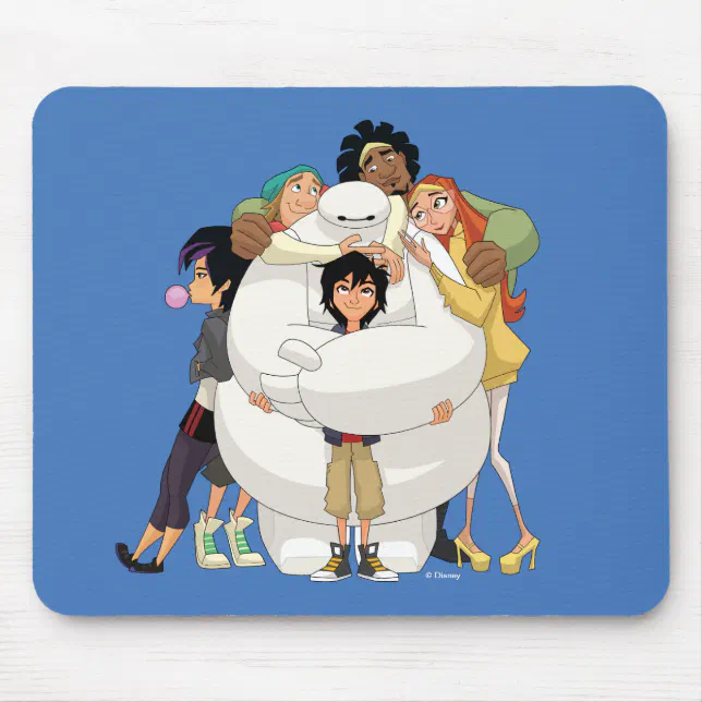 Baymax and his Friends Mouse Pad | Zazzle