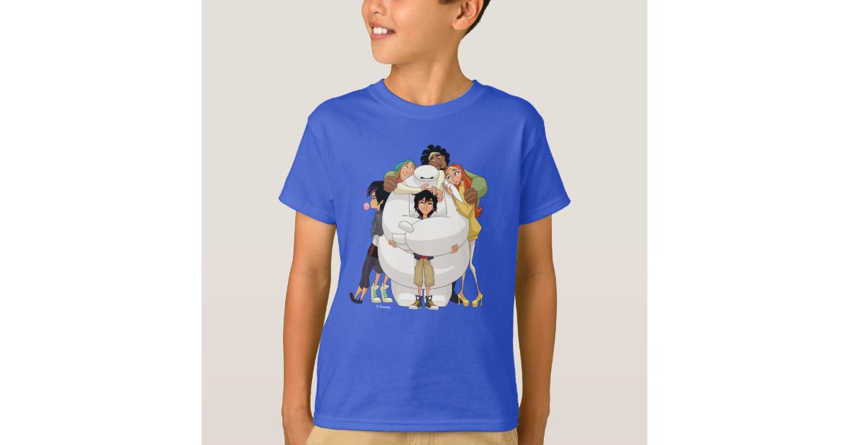Baymax and his Friends T-Shirt | Zazzle