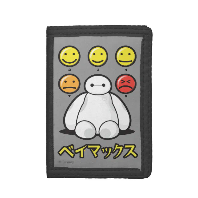 Baymax Emojicons Tri-fold Wallet | Zazzle