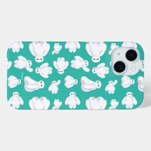 Baymax Green Classic Pattern Case-Mate iPhone Case | Zazzle