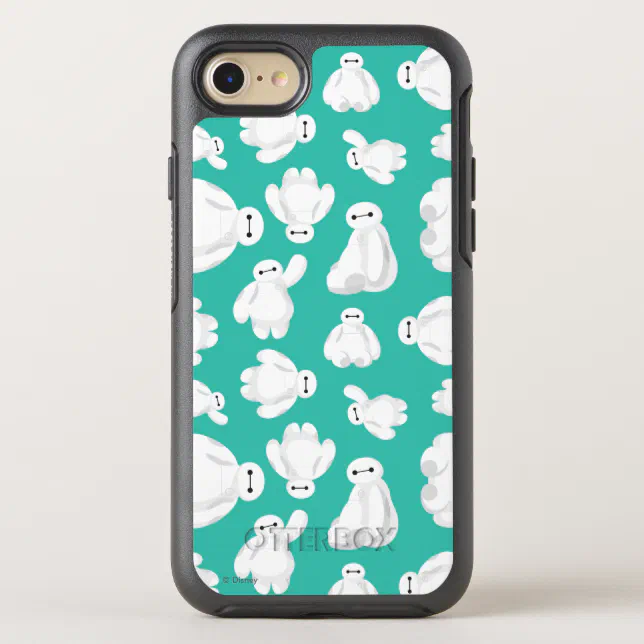 Baymax Green Classic Pattern Otterbox iPhone Case | Zazzle