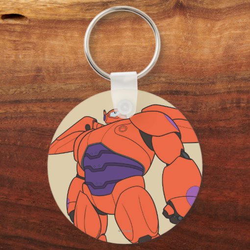 Baymax Orange Suit Keychain | Zazzle
