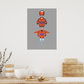 Baymax Orange Super Suit Poster | Zazzle