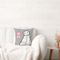 Baymax Sideways Sitting Throw Pillow | Zazzle