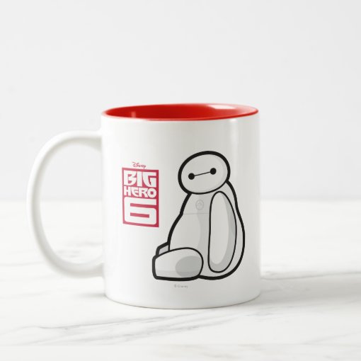 Baymax Sideways Sitting Two-Tone Coffee Mug | Zazzle