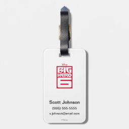Baymax Standing Luggage Tag | Zazzle