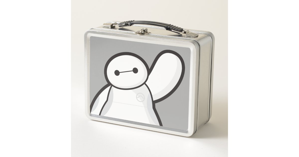 Baymax Waving Metal Lunch Box | Zazzle
