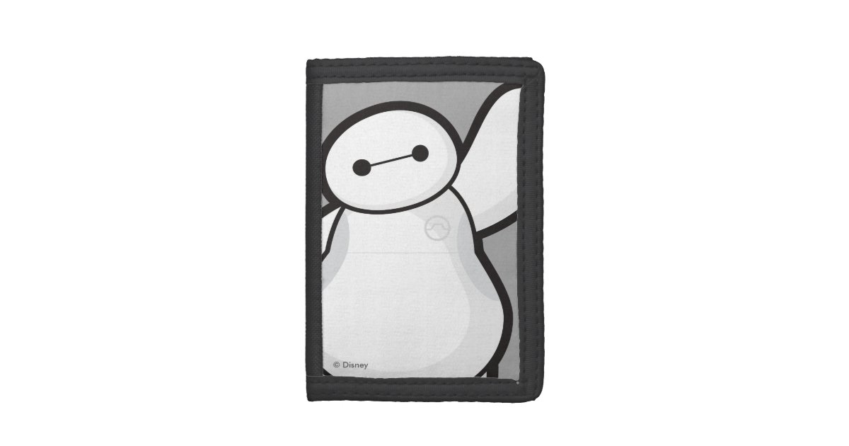Baymax Waving Trifold Wallet | Zazzle