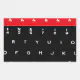 BBC Micro Keyboard Keys Rectangular Sticker | Zazzle