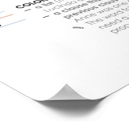 BBF Punctuation I classroom poster | Zazzle