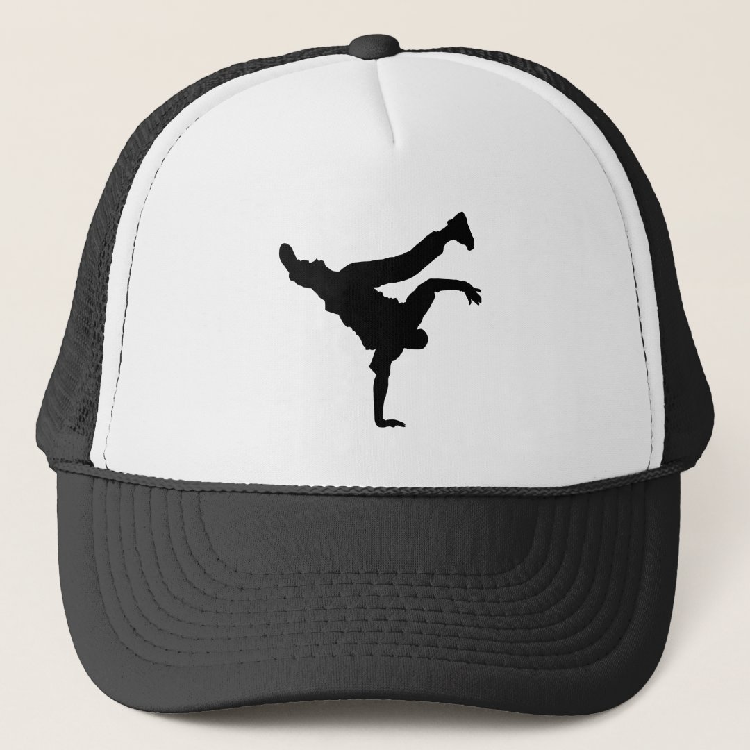 BBOY pose 1 black hat | Zazzle