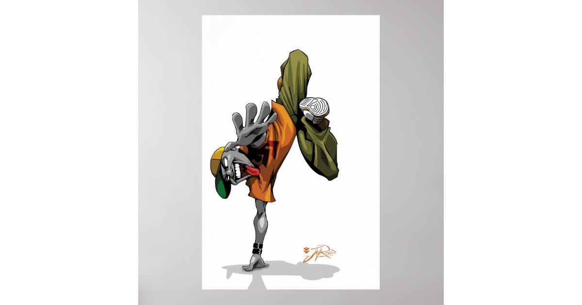 BBOY pose Poster | Zazzle