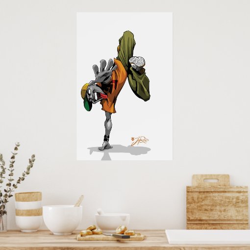 BBOY pose Poster | Zazzle