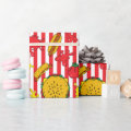 BBQ Burger Hot Dog Grill Out Barbecue Party Wrapping Paper | Zazzle