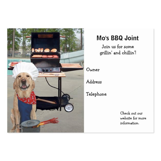BBQ Joint Business Cards