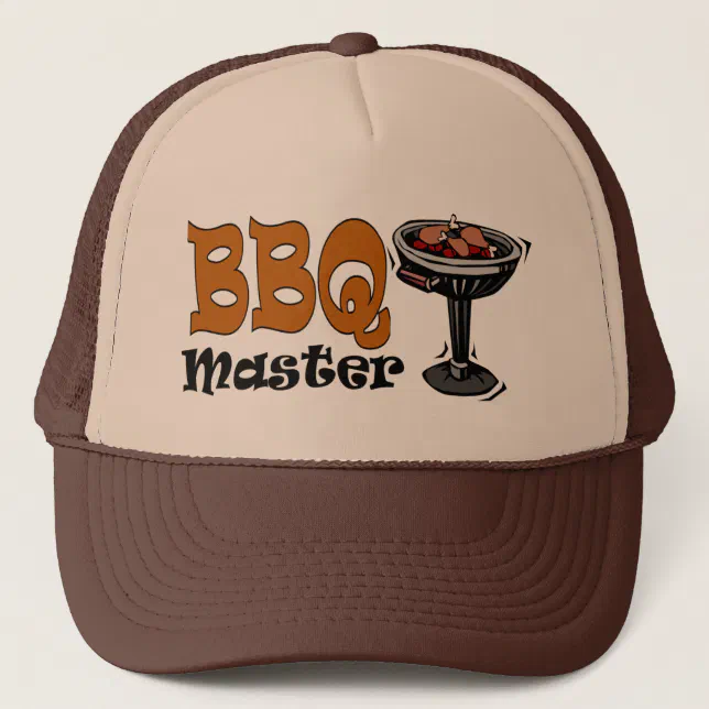 BBQ Master Trucker Hat | Zazzle