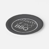 BBQ paper plates / I Do BBQ paper plates | Zazzle