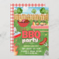 BBQ Party Summer Cookout Invitation | Zazzle
