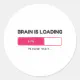 BBrain is loading, please wait Classic Round Sticker | Zazzle