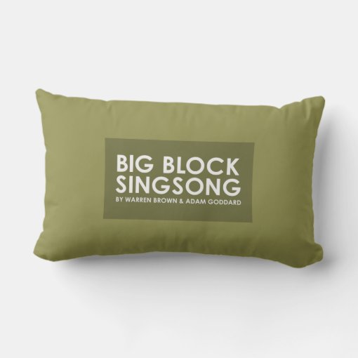 BBSS Moustachios #1 Pillow (21"x13") | Zazzle