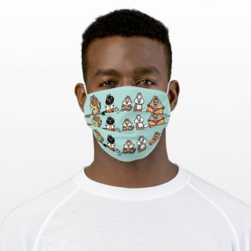 BCN Friends face mask | Zazzle