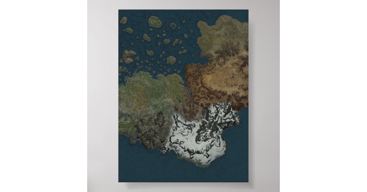 BDO map Poster | Zazzle