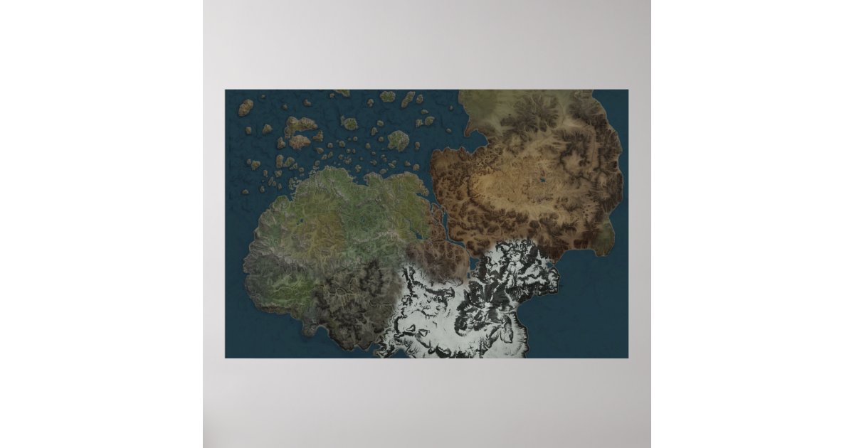 BDO map Poster | Zazzle.com