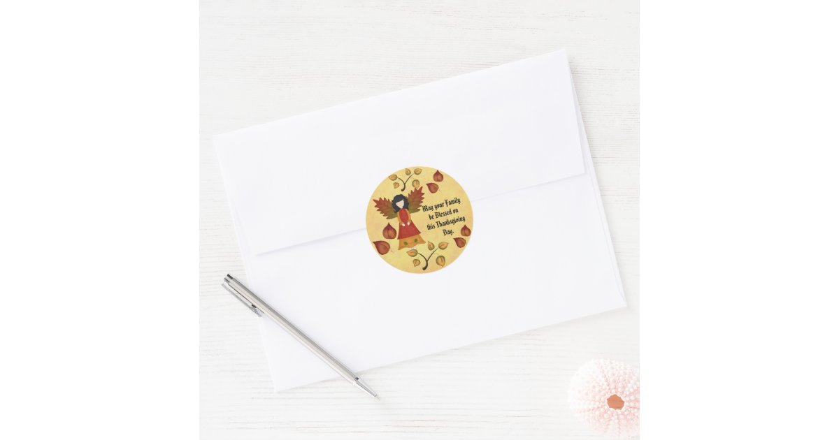 Be Blessed Classic Round Sticker | Zazzle