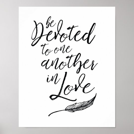 Be Devoted to One Another in Love Art Print | Zazzle.com