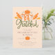 Be Grateful Modern Thanksgiving Invitation | Zazzle