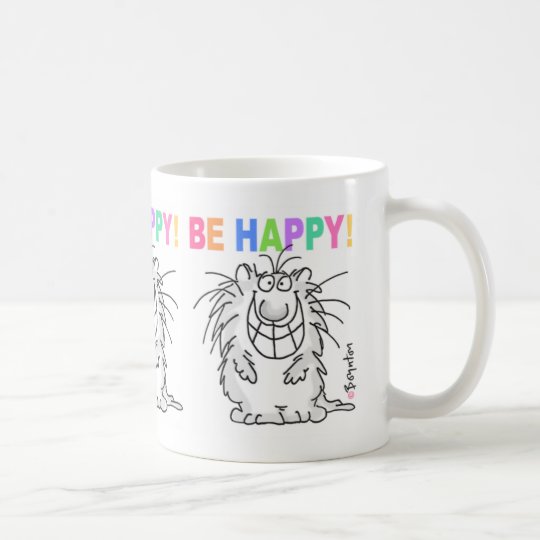 BE HAPPY! mug | Zazzle.com