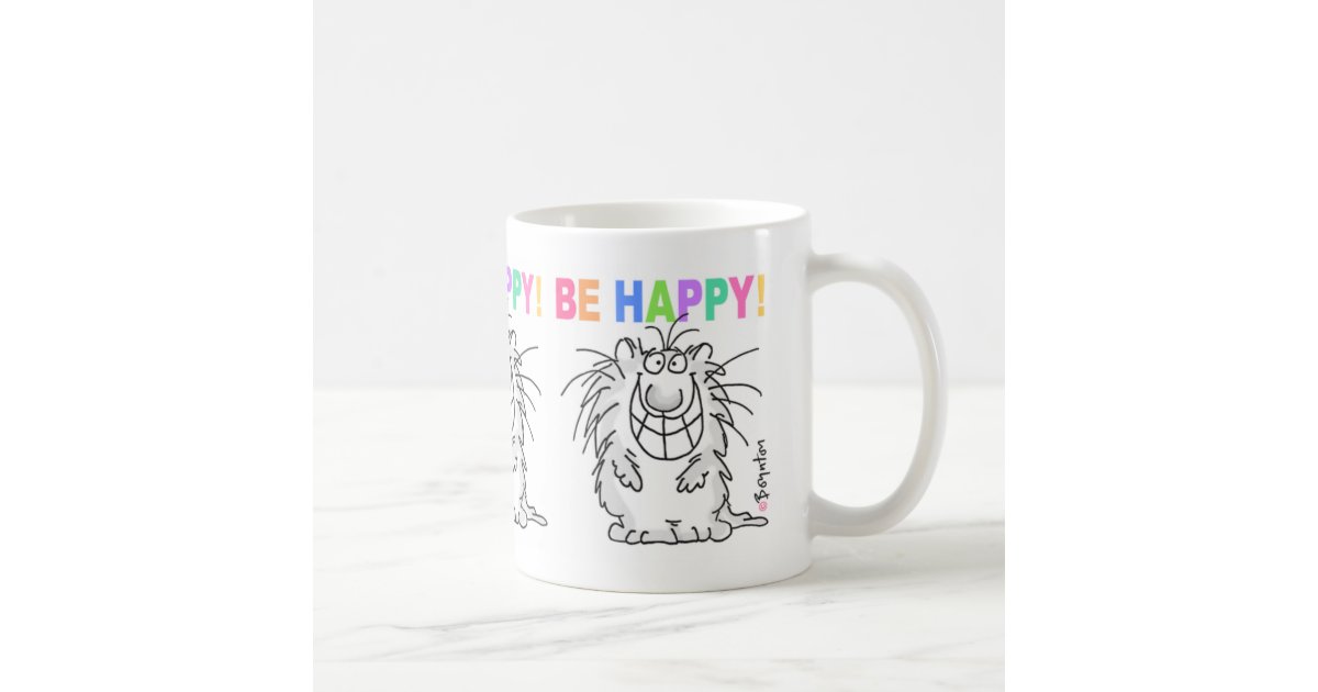 BE HAPPY! mug | Zazzle