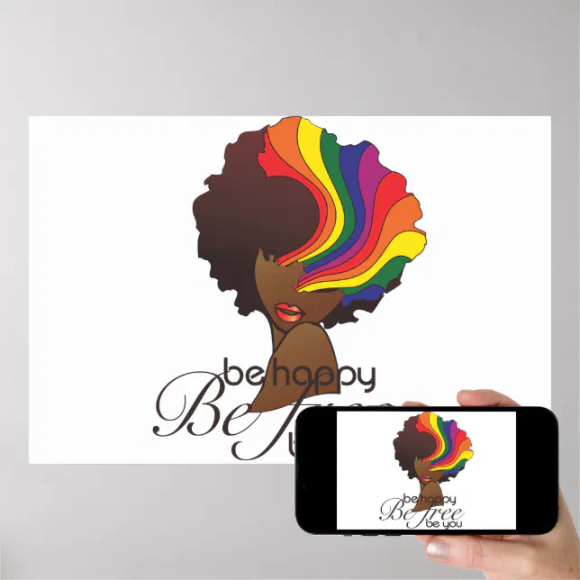 Be Happy Poster | Zazzle